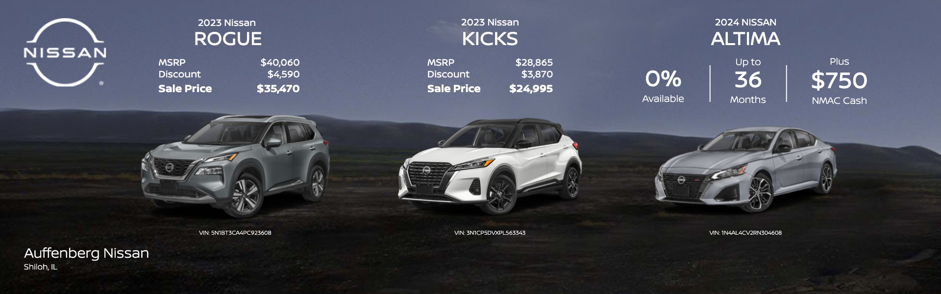 Nissan Dealership in Shiloh IL | Pre-owned and New Nissan vehicles in ...